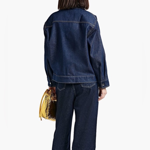EB Denim | Jackets & Coats | Eb Denim Denim Dark Blue Jacket Nwot Small ...